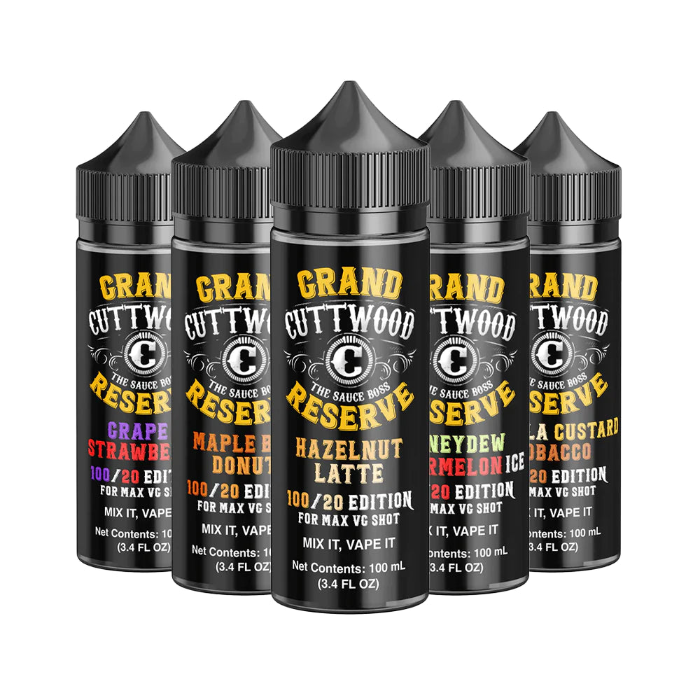 Cuttwood Grand Reserve 100ml 0mg Shortfills – Island vape UK