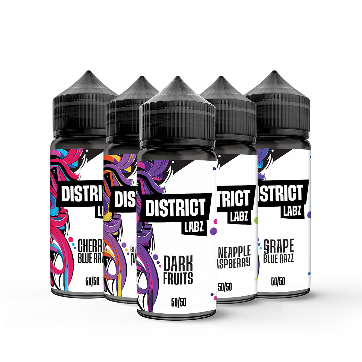 District Labz 50VG 100ml 0mg Shortfills – Island vape UK