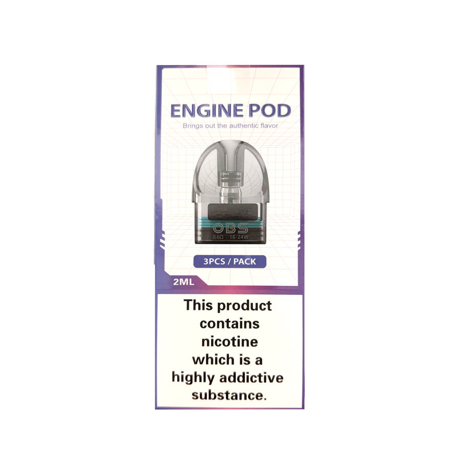 Engine X Replacement Pods by OBS – Island vape UK