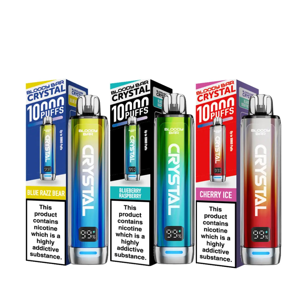 Bloody Bar Crystal 10k Pre Filled Kit – Island vape UK