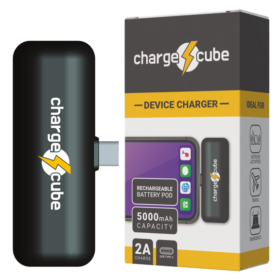 Charge Cube 5000mAh Rechargeable Battery Pod – Island vape UK