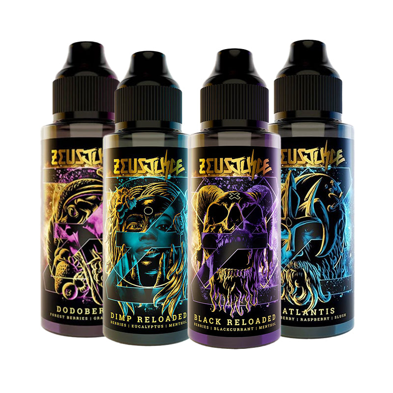 Zeus Juice 0mg 100ml Shortfills – Island vape UK